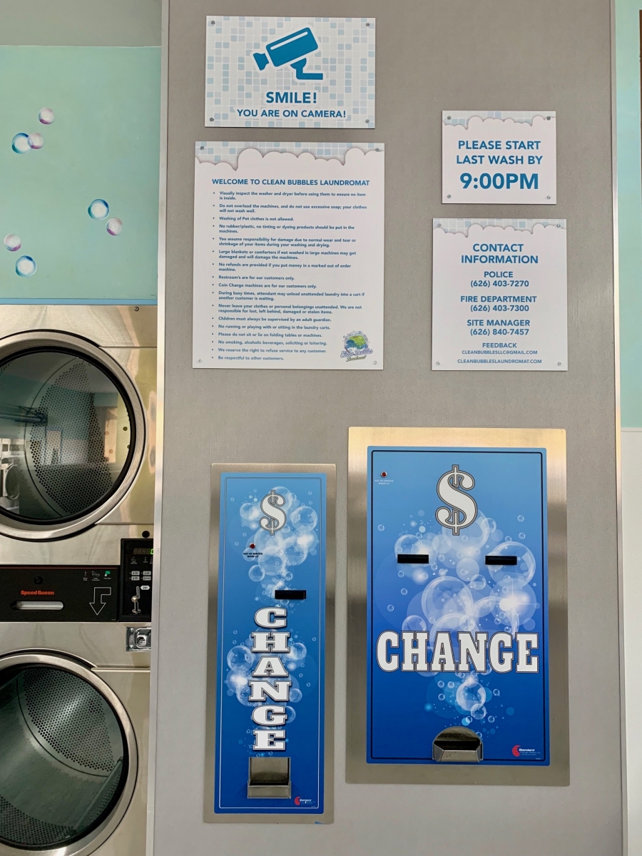 Gallery - Clean Bubbles | Self Laundry